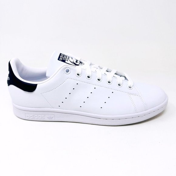 adidas | Shoes | Adidas Originals Stan Smith Cloud White Navy Mens ...